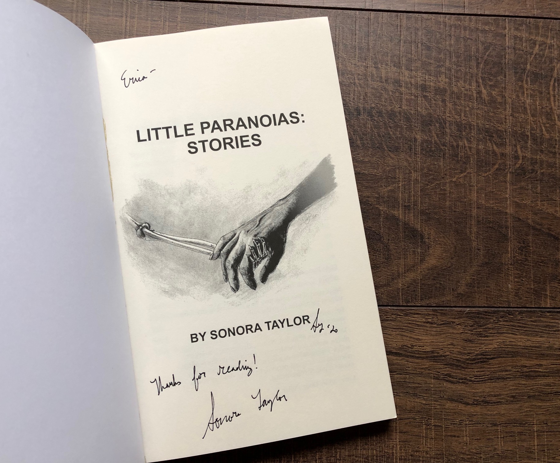 [Book Review] Little Paranoias by Sonora Taylor - Erica Robyn Reads