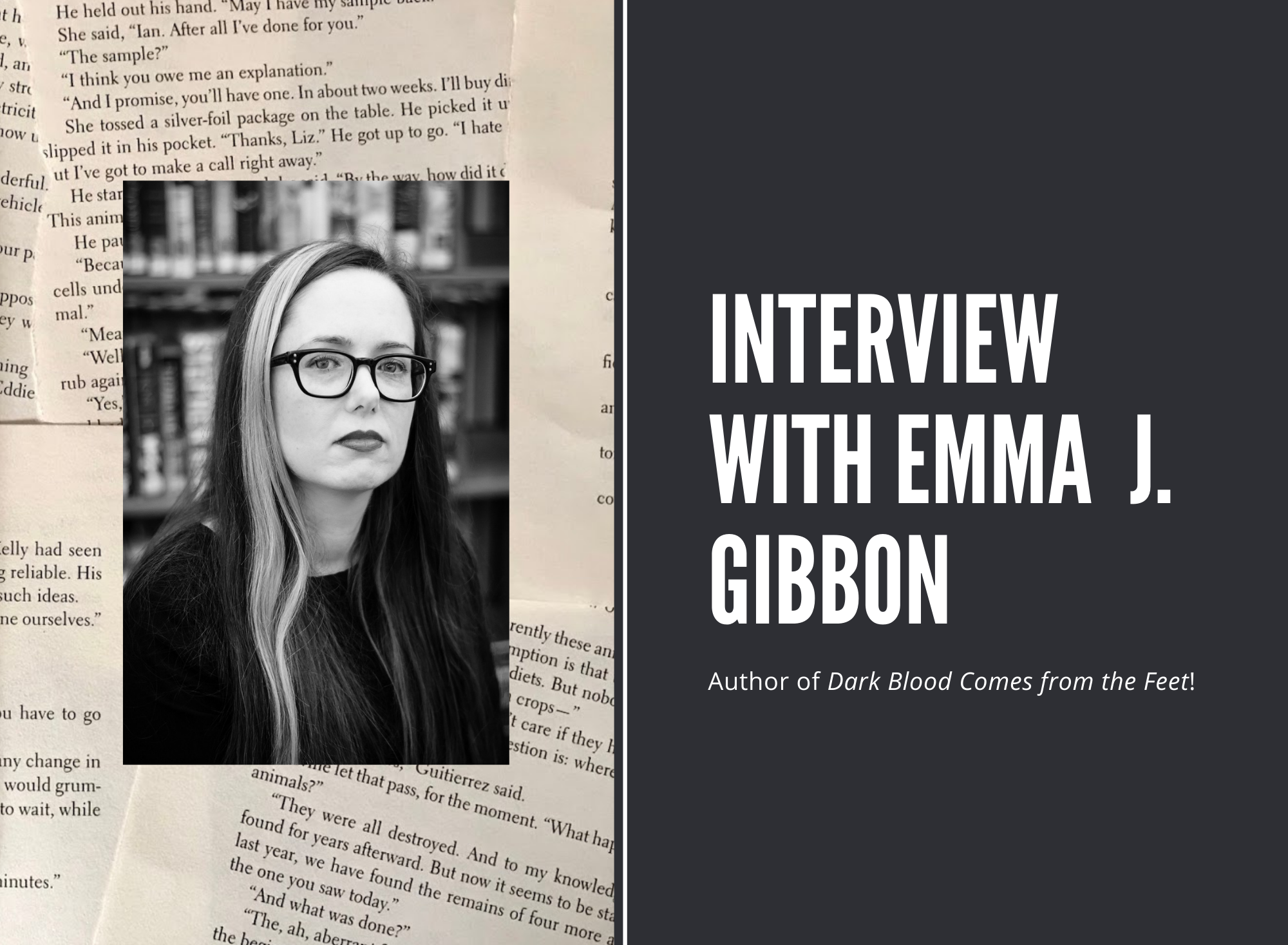 Interview with Emma J. Gibbon - Erica Robyn Reads