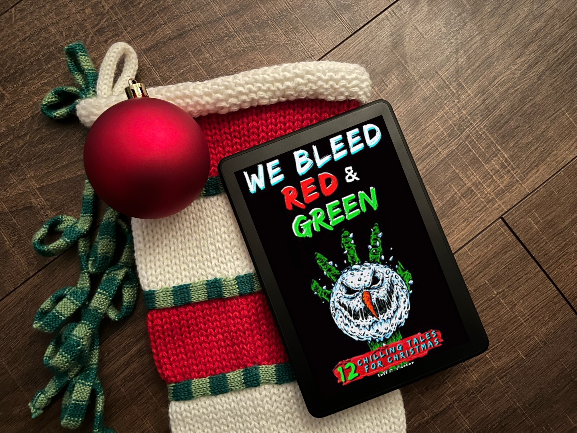 [Book Review] We Bleed Red & Green by Jeff C. Carter - Erica Robyn Reads
