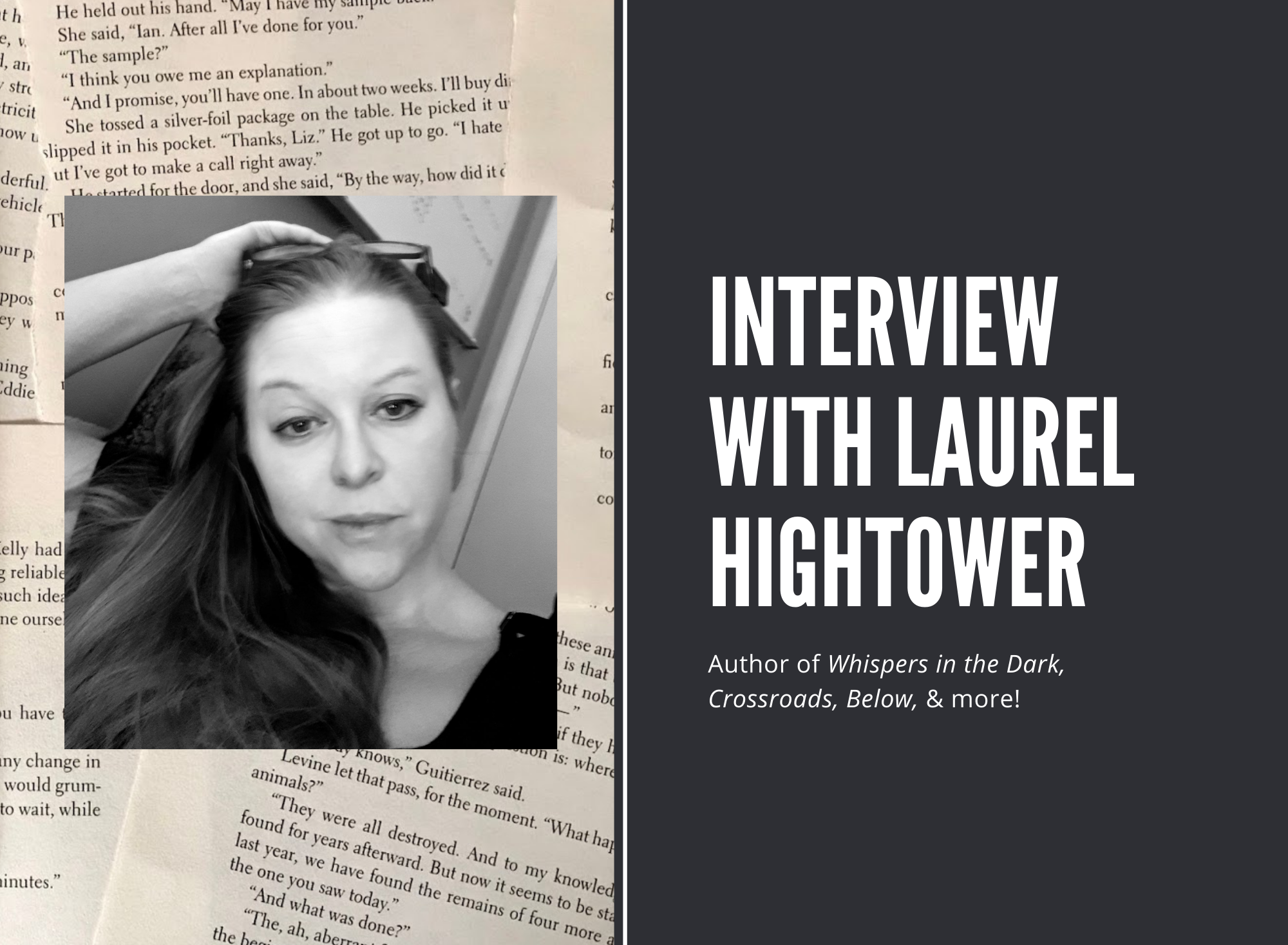Interview with Laurel Hightower - Erica Robyn Reads