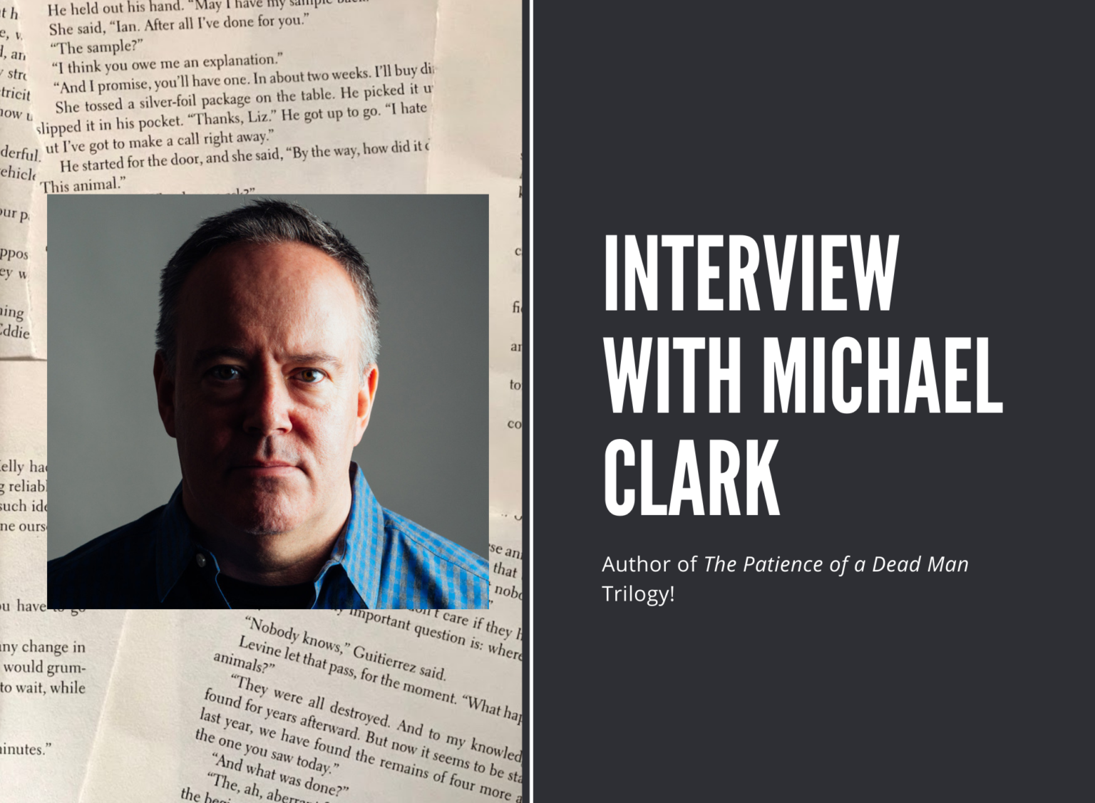 Interview with Michael Clark - Erica Robyn Reads