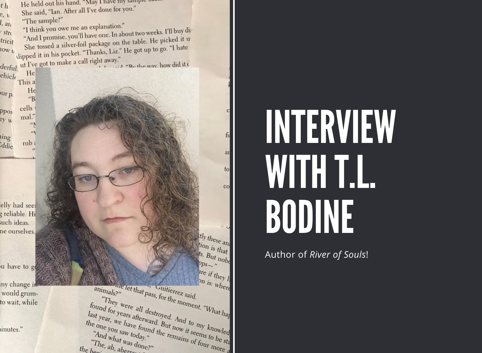Interview with T.L. Bodine - Erica Robyn Reads
