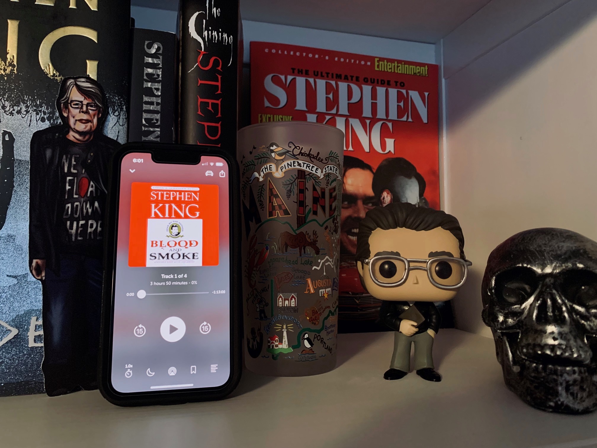 Blood and Smoke by Stephen King | Audiobook Review - Erica Robyn Reads