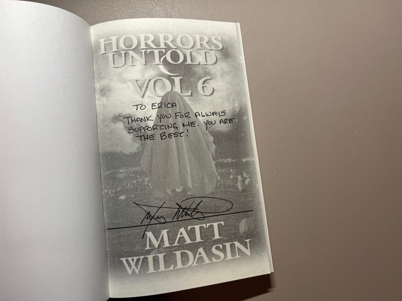 Horrors Untold Vol 6 by Matt Wildasin | Book Review - Erica Robyn Reads