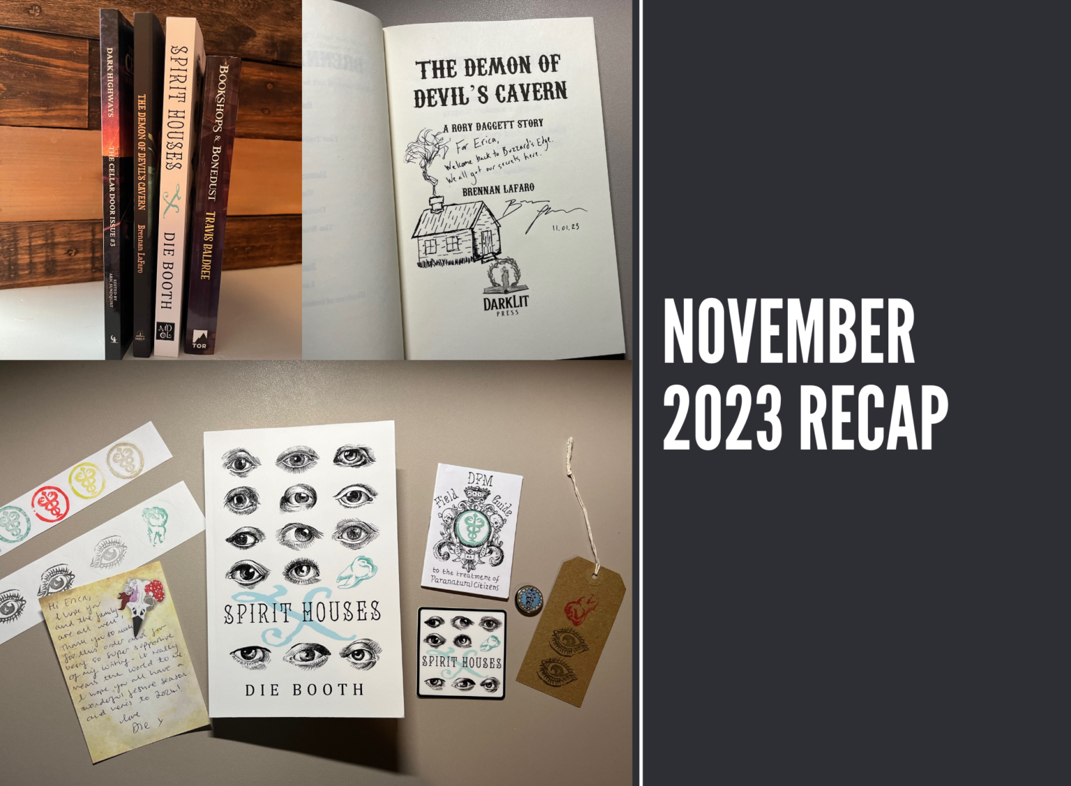 November 2023 | Recap - Erica Robyn Reads