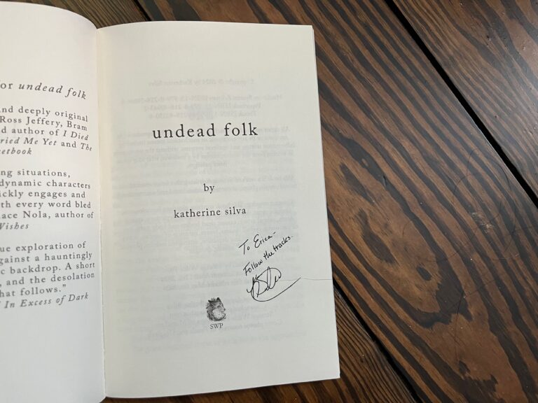Undead Folk by Katherine Silva | Book Review - Erica Robyn Reads